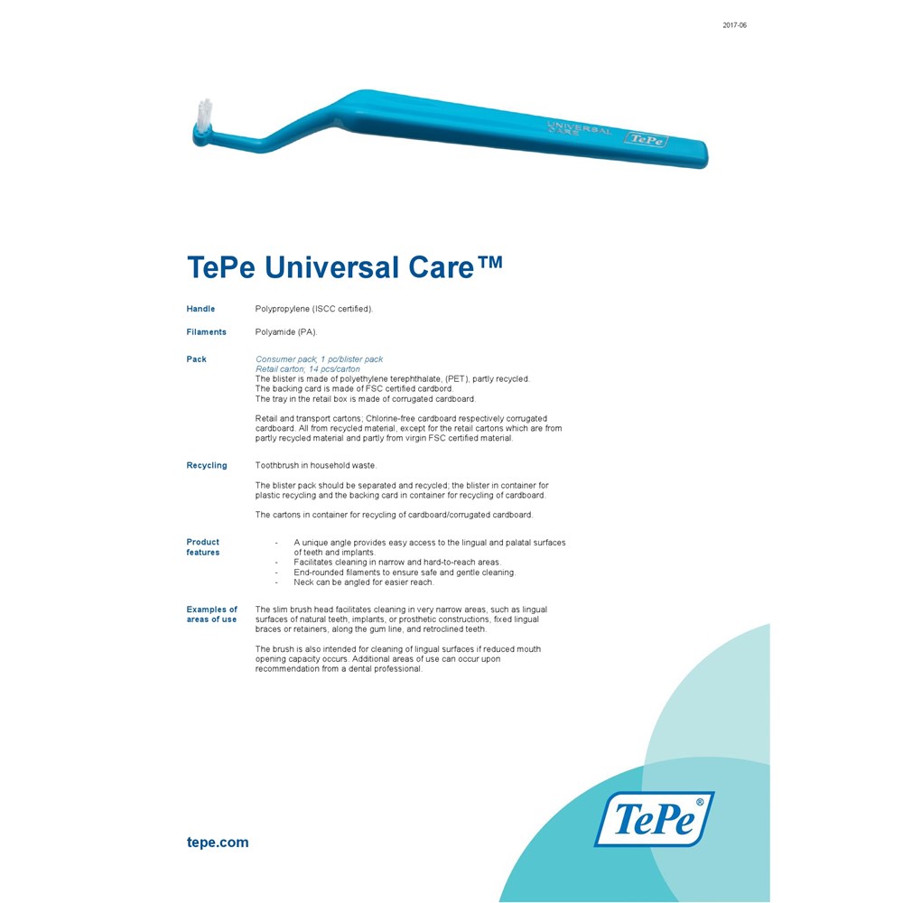 TePe Universal Care Brush , 14-Pack | Manual Brushes - Henry Schein ...