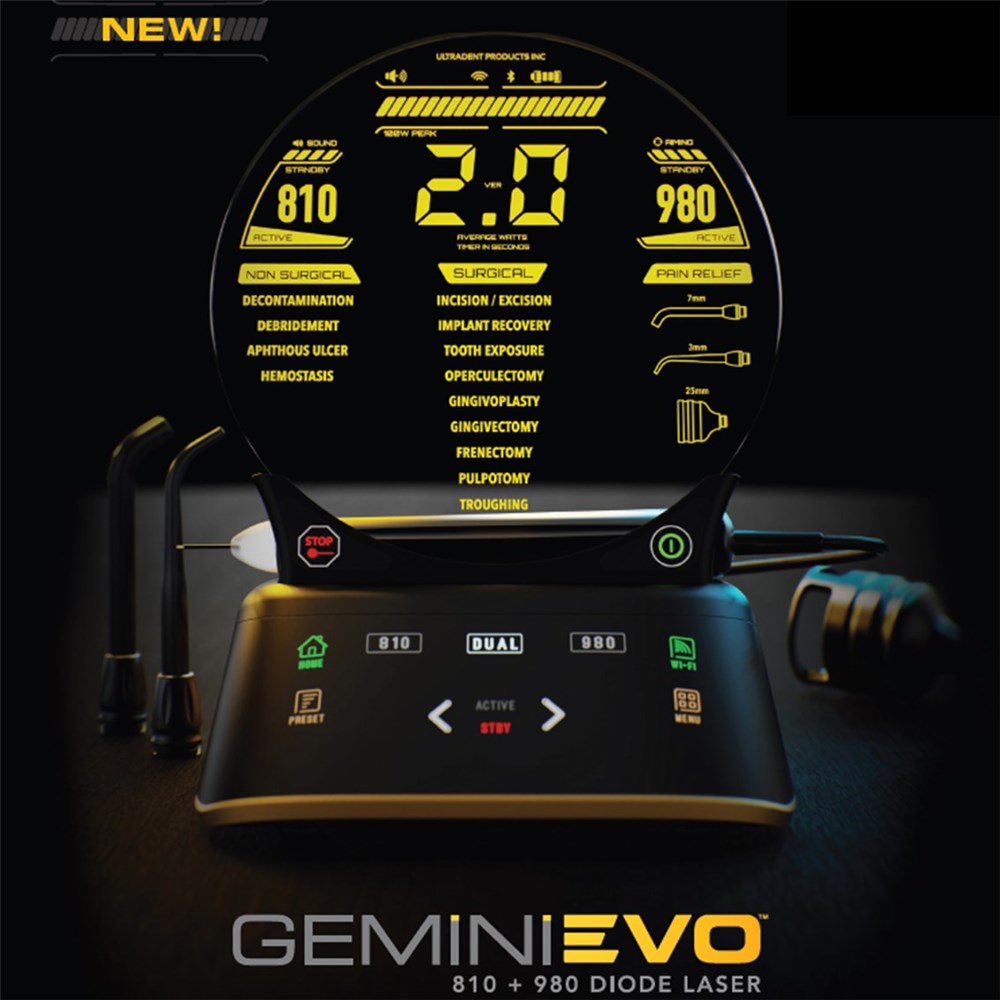 Ultradent Gemini EVO Laser - Full Kit | Lasers - Henry Schein - Henry ...