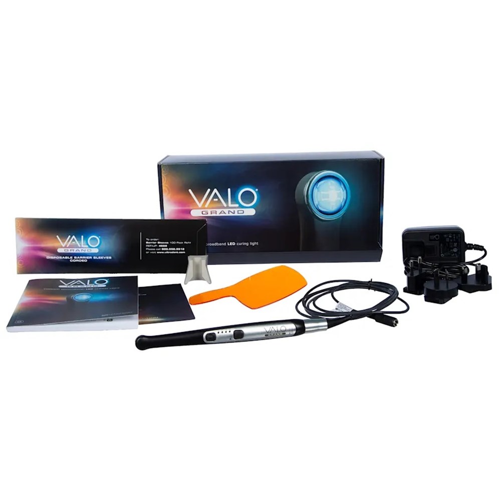 Ultradent Valo Grand Corded LED Curing Light and Accessories - Matte ...