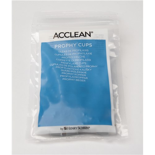 ACCLEAN Prophy Cups - RA Latch - Webbed - White, 50-Pack | Prophy Cups ...