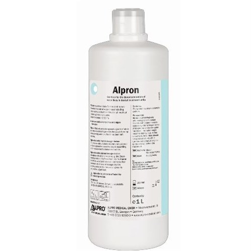 Alpro Alpron - Decontamination of Procedural Water Lines - 1L Bottle ...