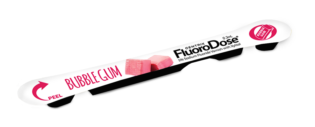 Centrix FluoroDose Fluoride Varnish - Bubble Gum, 120-Pack | Office ...