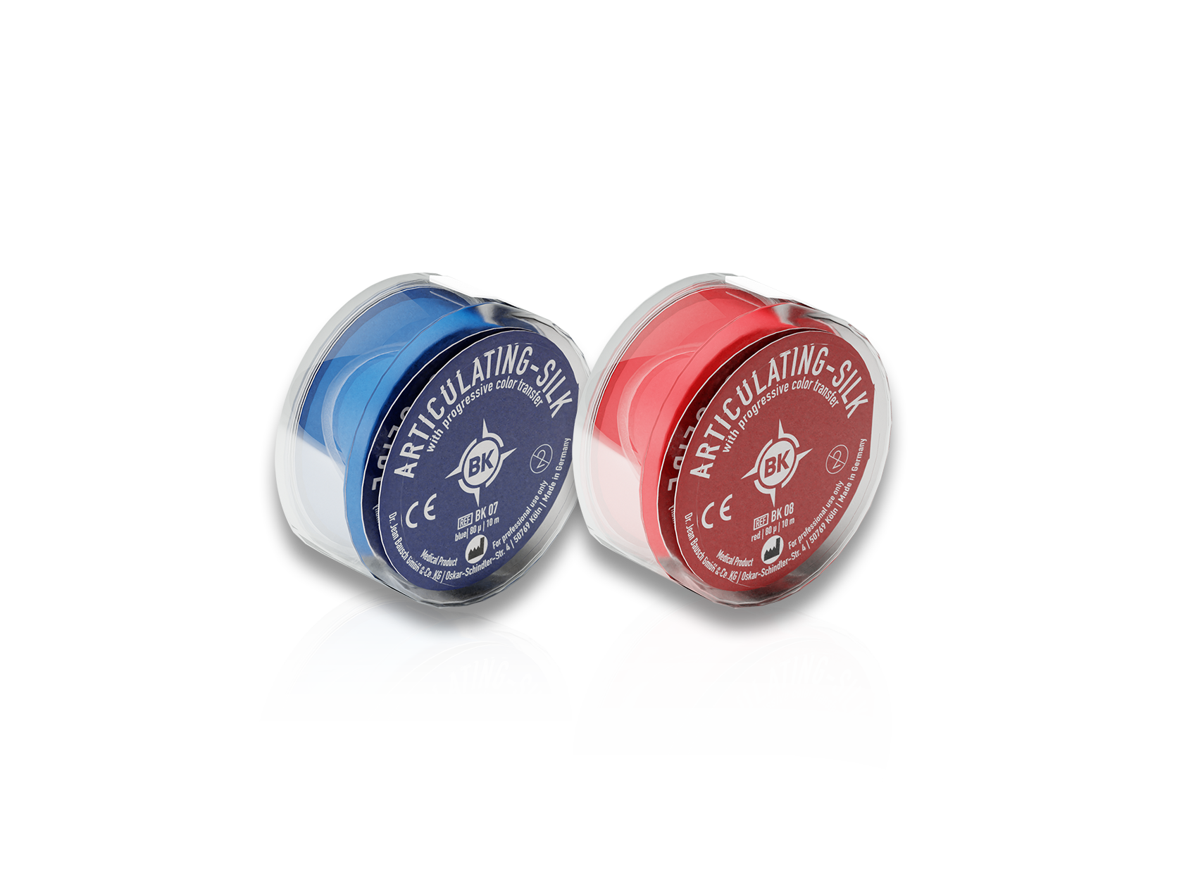 Bausch Articulating Silk - BK07 - Blue - 16mm Wide - 80u - 10m Roll ...