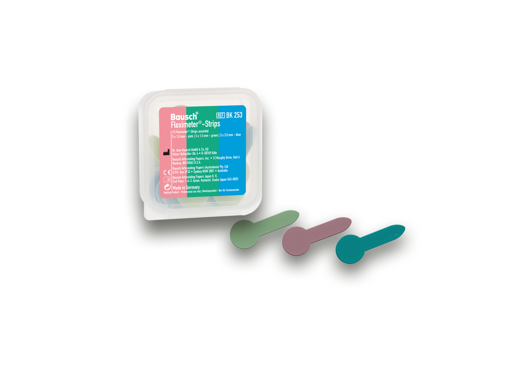 Bausch Fleximeter Strips - Assorted, 15-Pack | Foil - Henry Schein ...