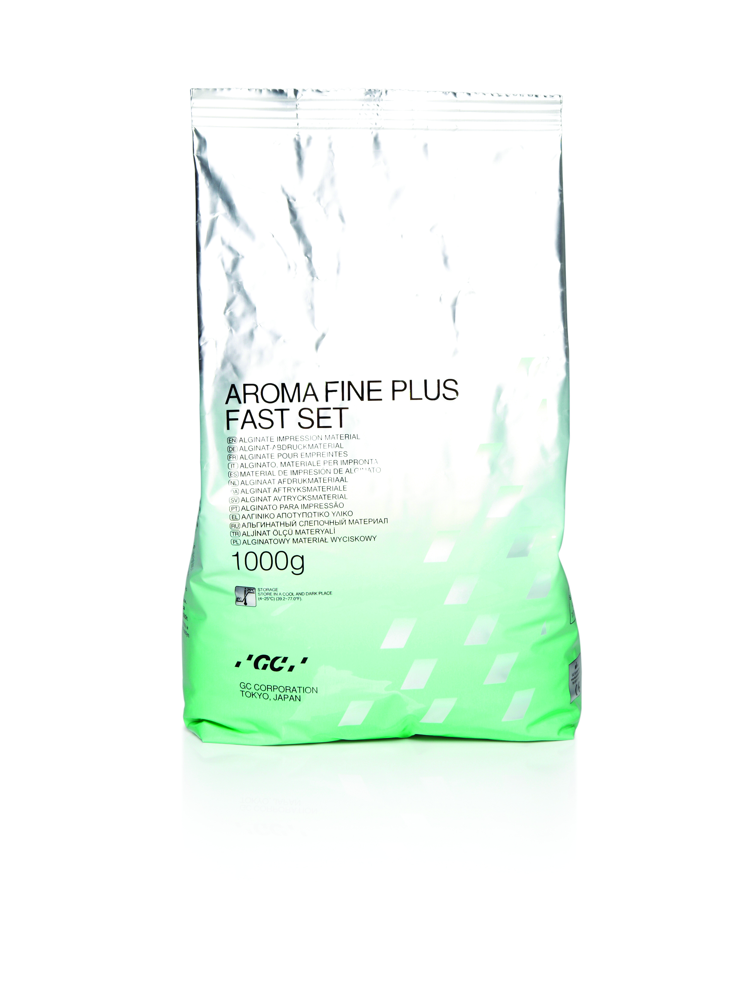 GC Alginate - AROMA FINE PLUS - Fast Set - Green - 1kg | Alginate ...