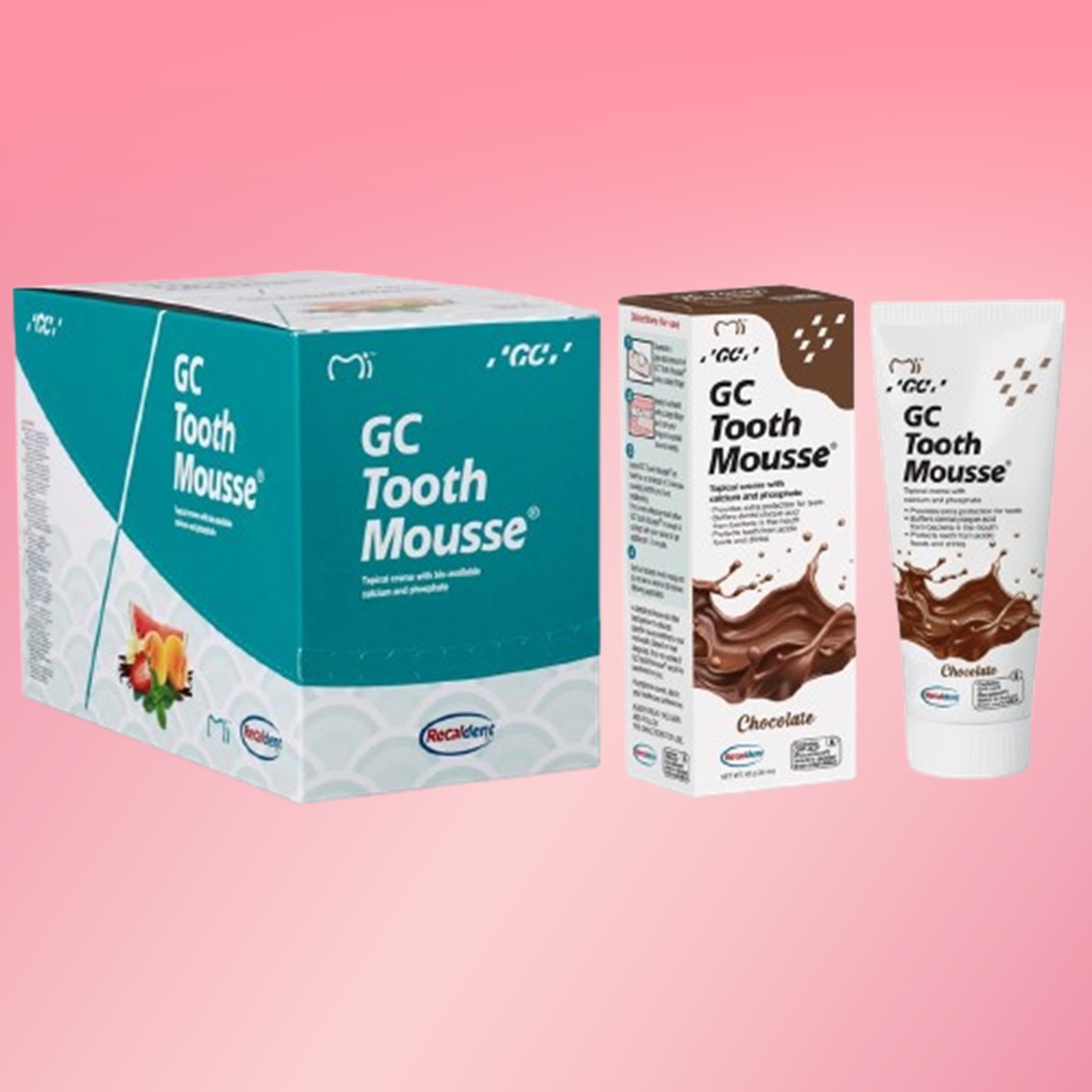 TOOTH MOUSSE Chocolate 40g Tube Box of 10 | Remineralisation - Henry ...