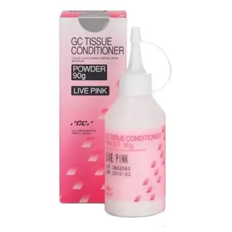 GC TISSUE CONDITIONER - Live Pink - 90g Powder | Reline, Soft Liners ...