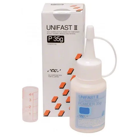 GC UNIFAST III - Shade A1 Powder - 35g | Temporary Crown & Bridge ...