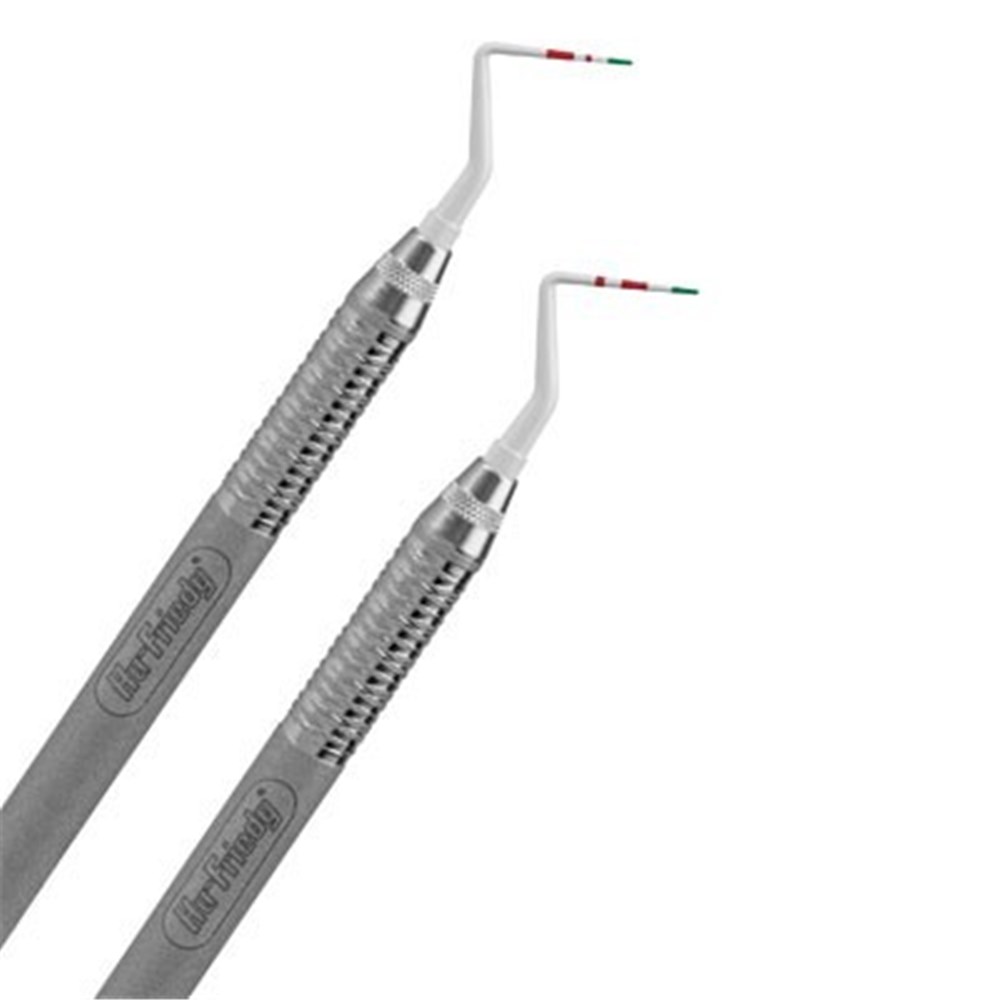 HuFriedyGroup Perioscreen Probe - #10 - 2 Handles with 12-Pack Tips ...