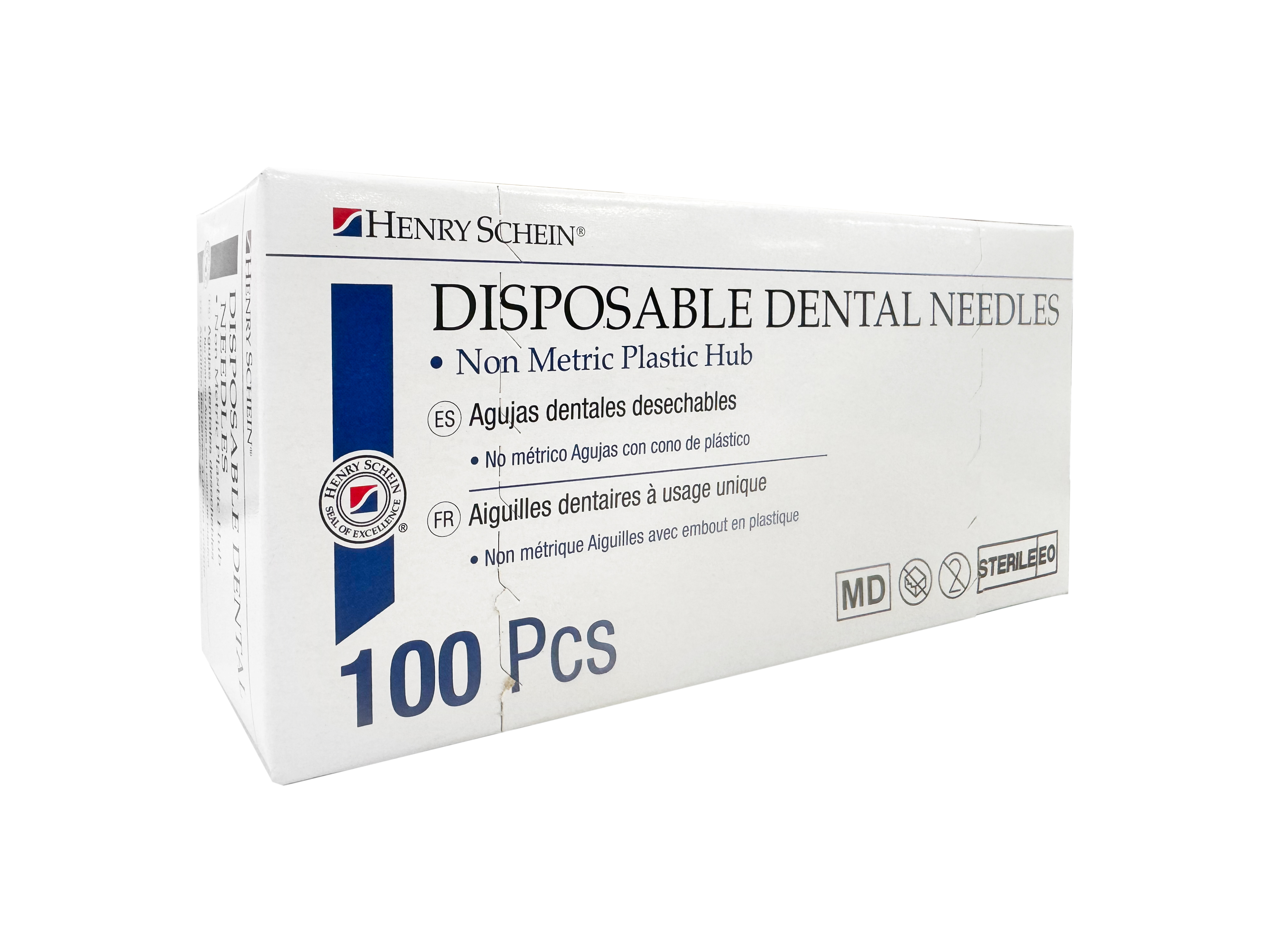 HS Standard Needle 30G X-Short Purple 12mm Box of 100 | Dental Needles ...