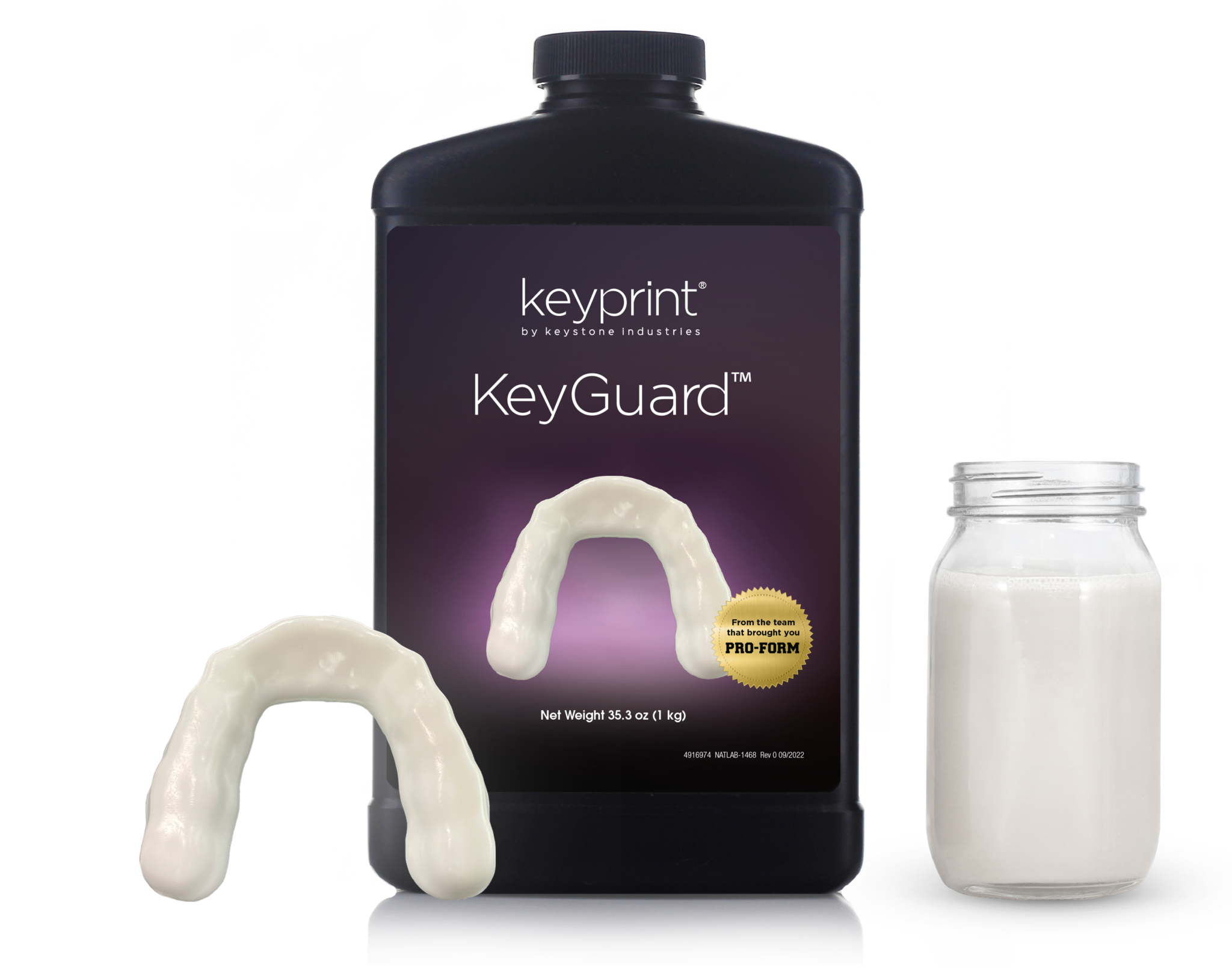 KI-4220200 - KEYSTONE KeyGuard Print Resin WHITE 1kg - Henry Schein ...