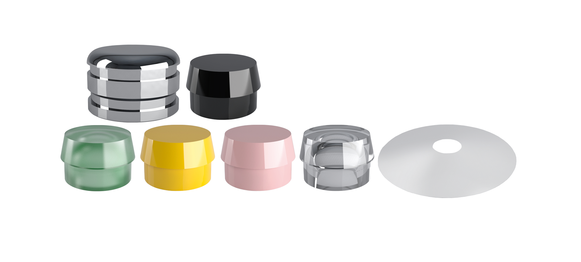 Ot Cap System Micro 1.8mm Dia Caps Assortment Kit | Overdenture ...