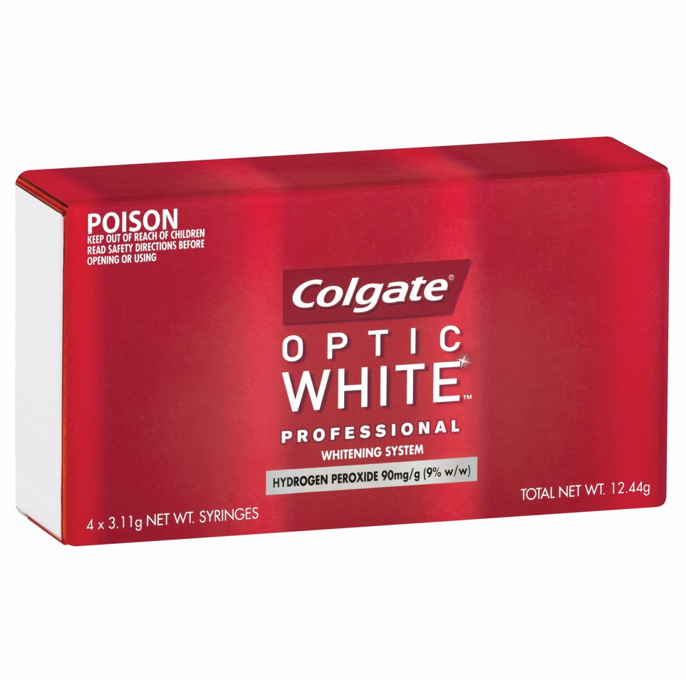 Colgate OPTIC WHITE - Professional Whitening System - Full Touch Up Kit ...