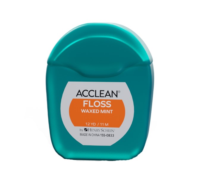 Acclean Floss - Mint Flavour- 11m, 72-Pack | Floss & Ribbon - Henry ...