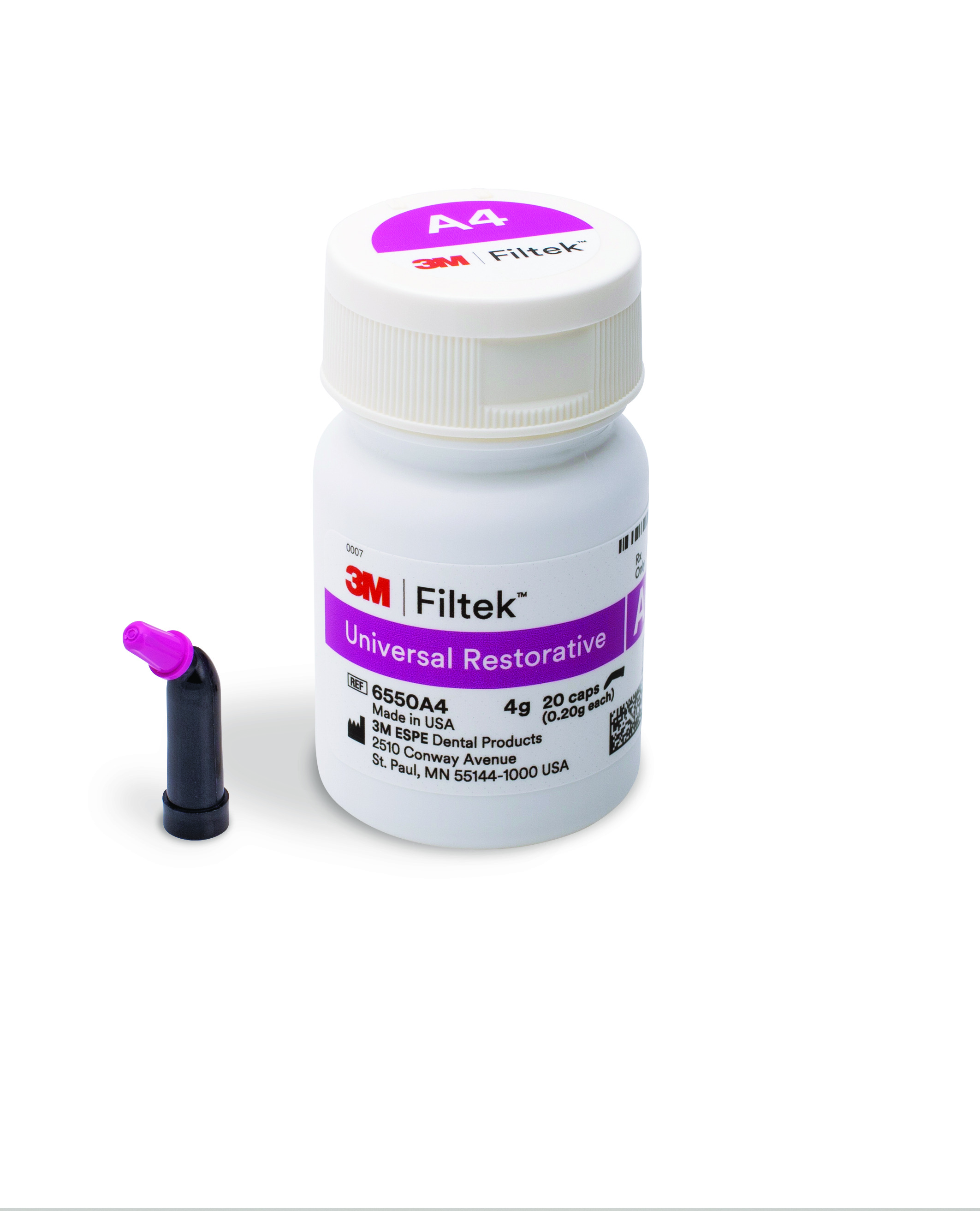 3M Filtek Universal Restorative - Shade A4 - 0.2g Capsule, 20-Pack ...