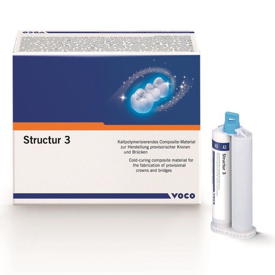 Voco Structur 3 - Temporary Crown & Bridge Material - A2 - 50ml ...