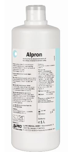 Alpro Alpron - Decontamination of Procedural Water Lines - 1L Bottle ...