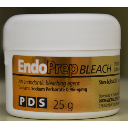 PDS-34121 - ENDOPREP Bleach 25g Jar Fine Sodium Perborate Powder ...