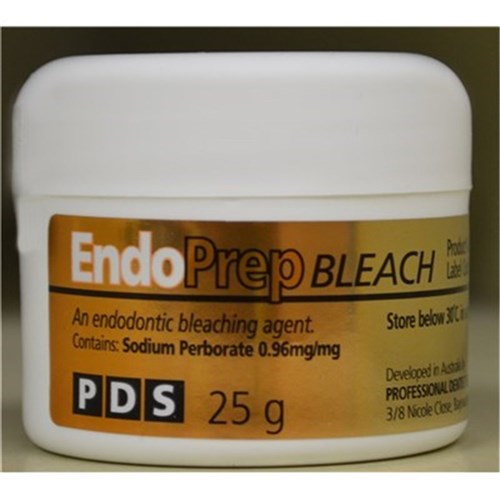 PDS-34121 - ENDOPREP Bleach 25g Jar Fine Sodium Perborate Powder ...