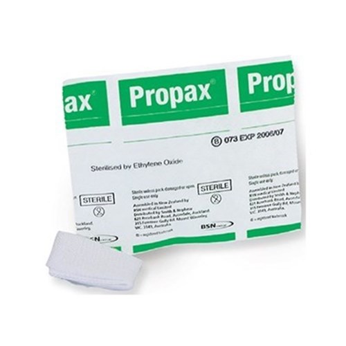 SN-36001361K - PROPAX Gauze Sterile 7.5cm Pack of 3 x 10 - Henry Schein ...