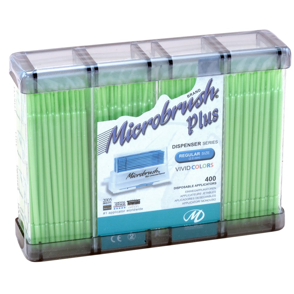 MB-MPR400GR - Microbrush PLUS Refills Regular Green Pack of 400 - Henry ...
